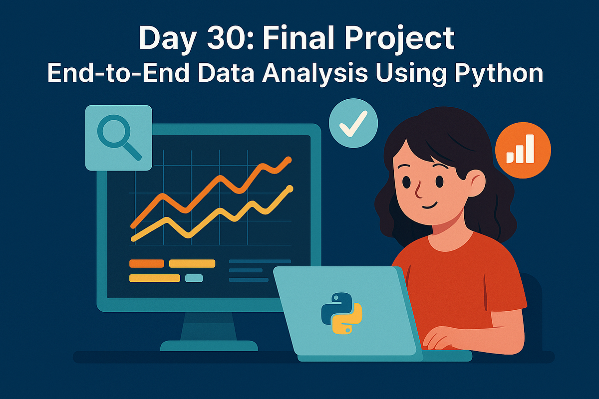 Day 30: Final Project — End-to-End Data Analysis Using Python | by Jovite Jeffrin A | Medium