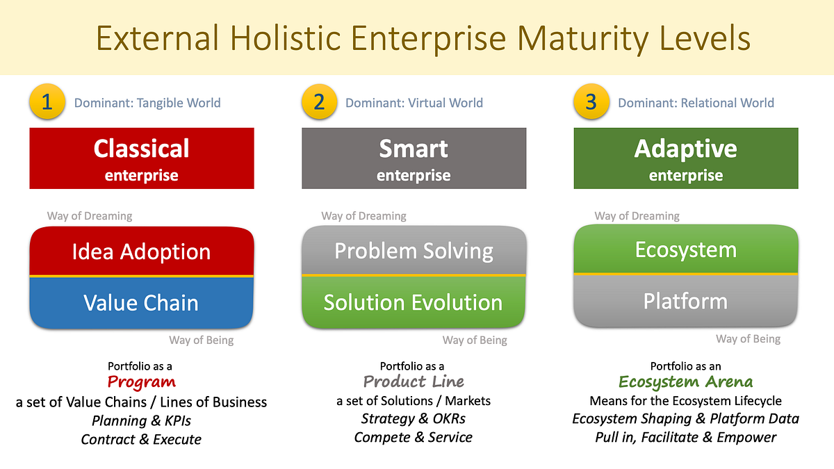 Holistic Maturity. External view. In the previous article we focused on ...