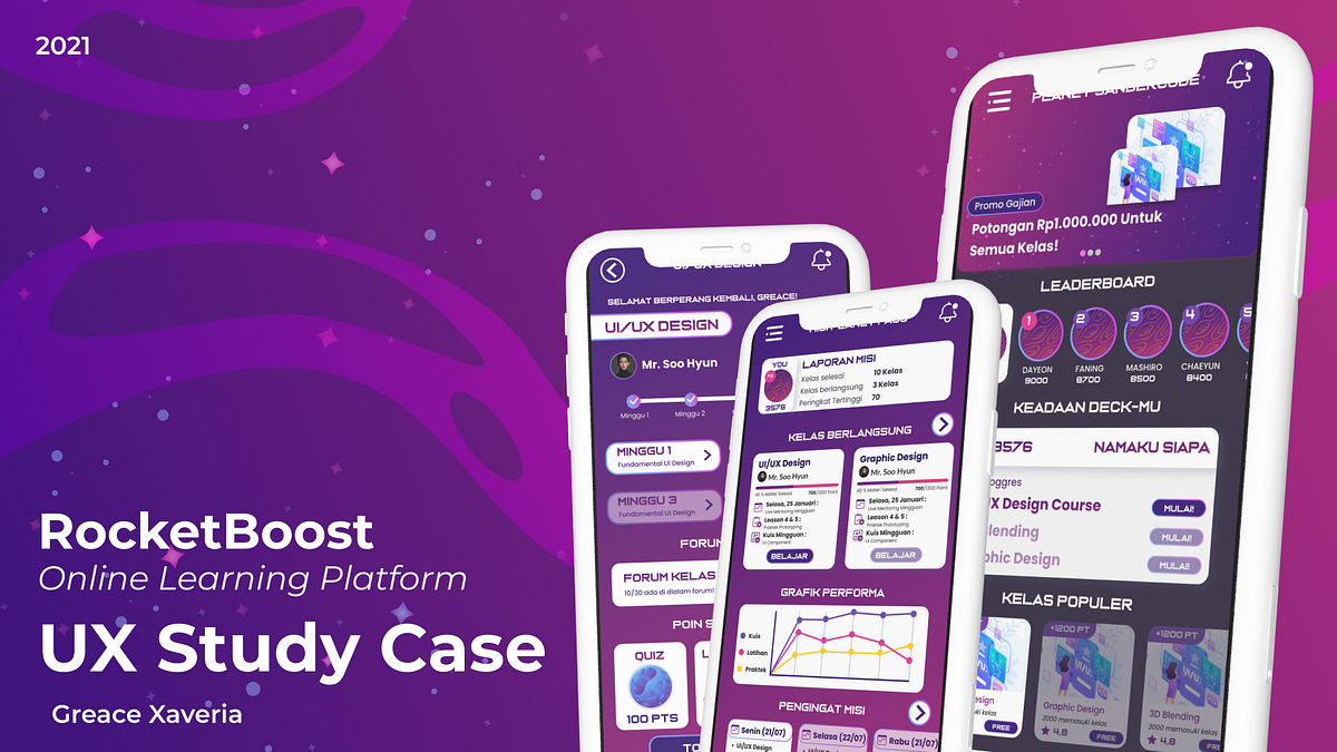 RocketBoost-UX Study Case. Hallo, nama saya Greace Xaveria dan… | by ...