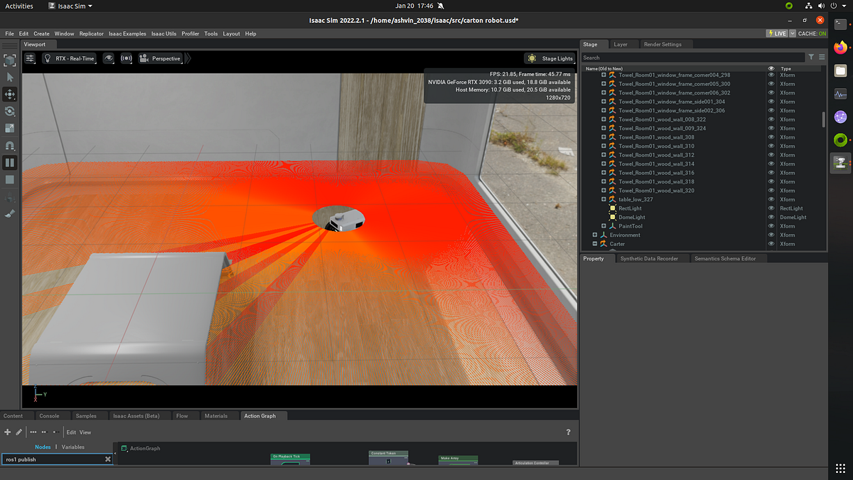 Navigating the Future: Lidar Interfacing, TF Data, Odom, and Mapping with NVIDIA Carter using ...