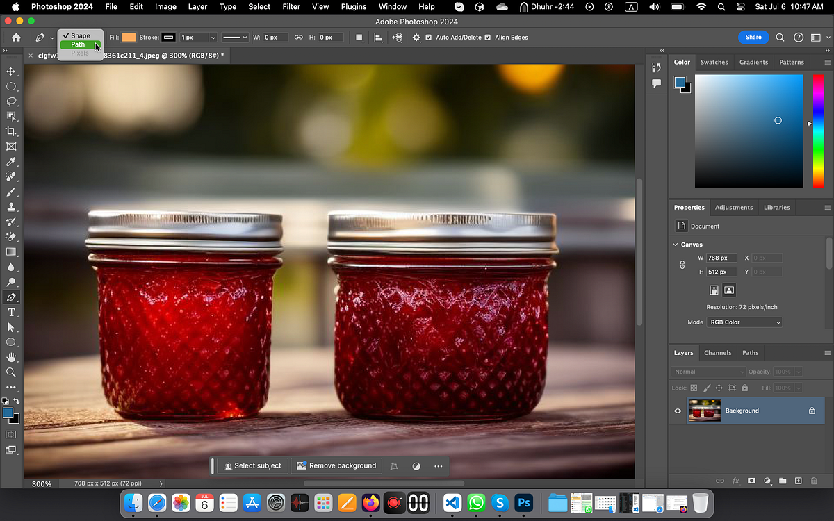 People following Photoshop practice tutorials