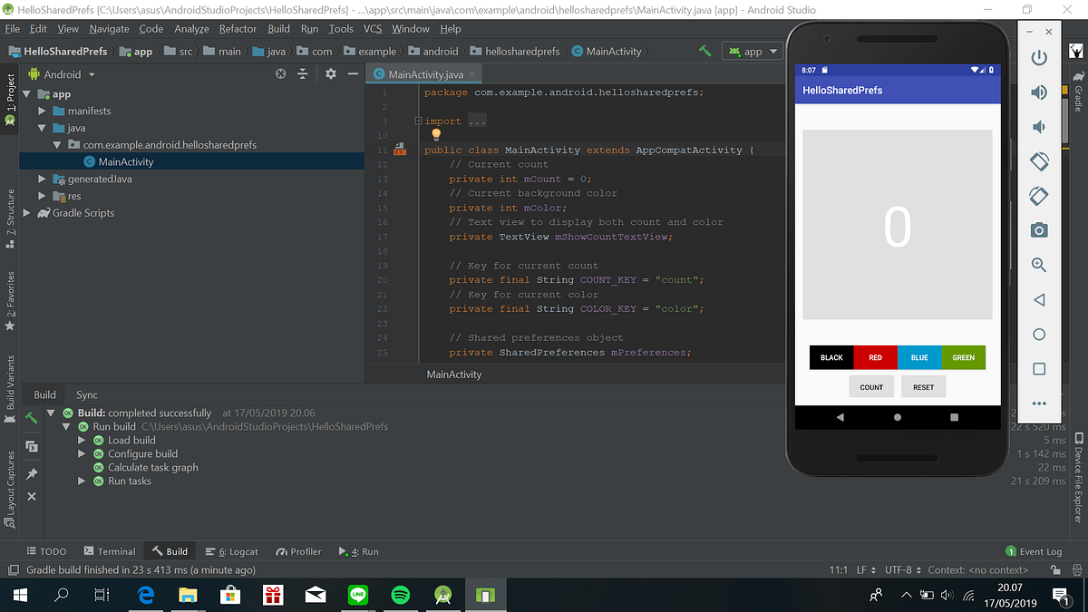 Part: Preferences and settings Android Studio | by Revo Faris Saifuddin ...
