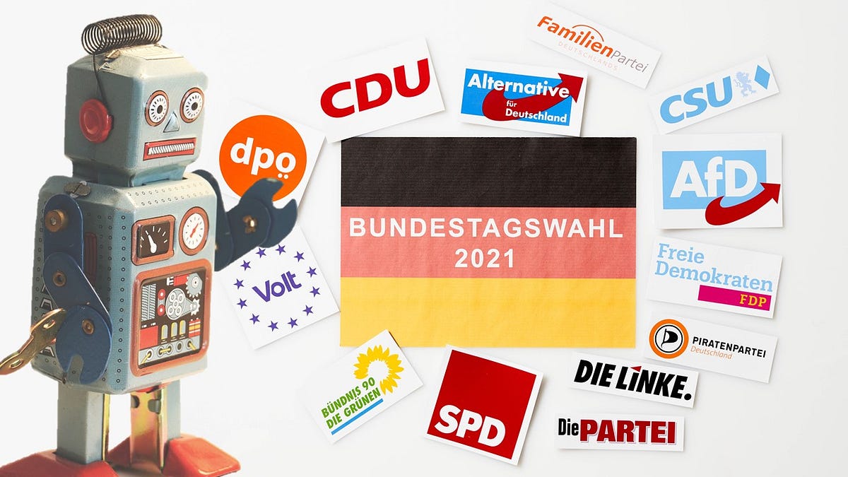 Künstliche Intelligenz bei der Bundestagswahl 2021 | by Tristan Post | appliedai.de | Medium