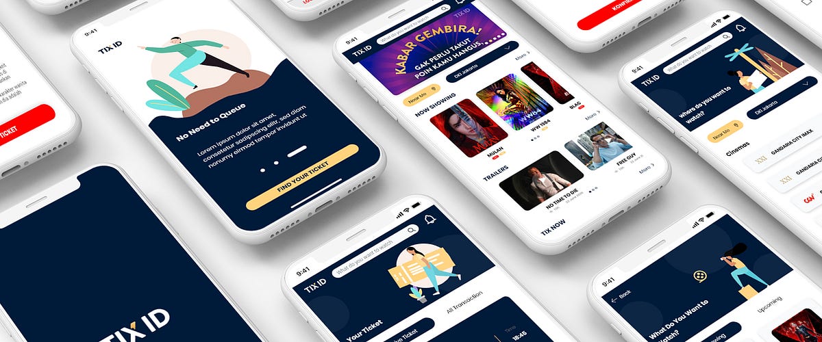 TIX ID - Redesign Mobile App | UX Case Study | Medium