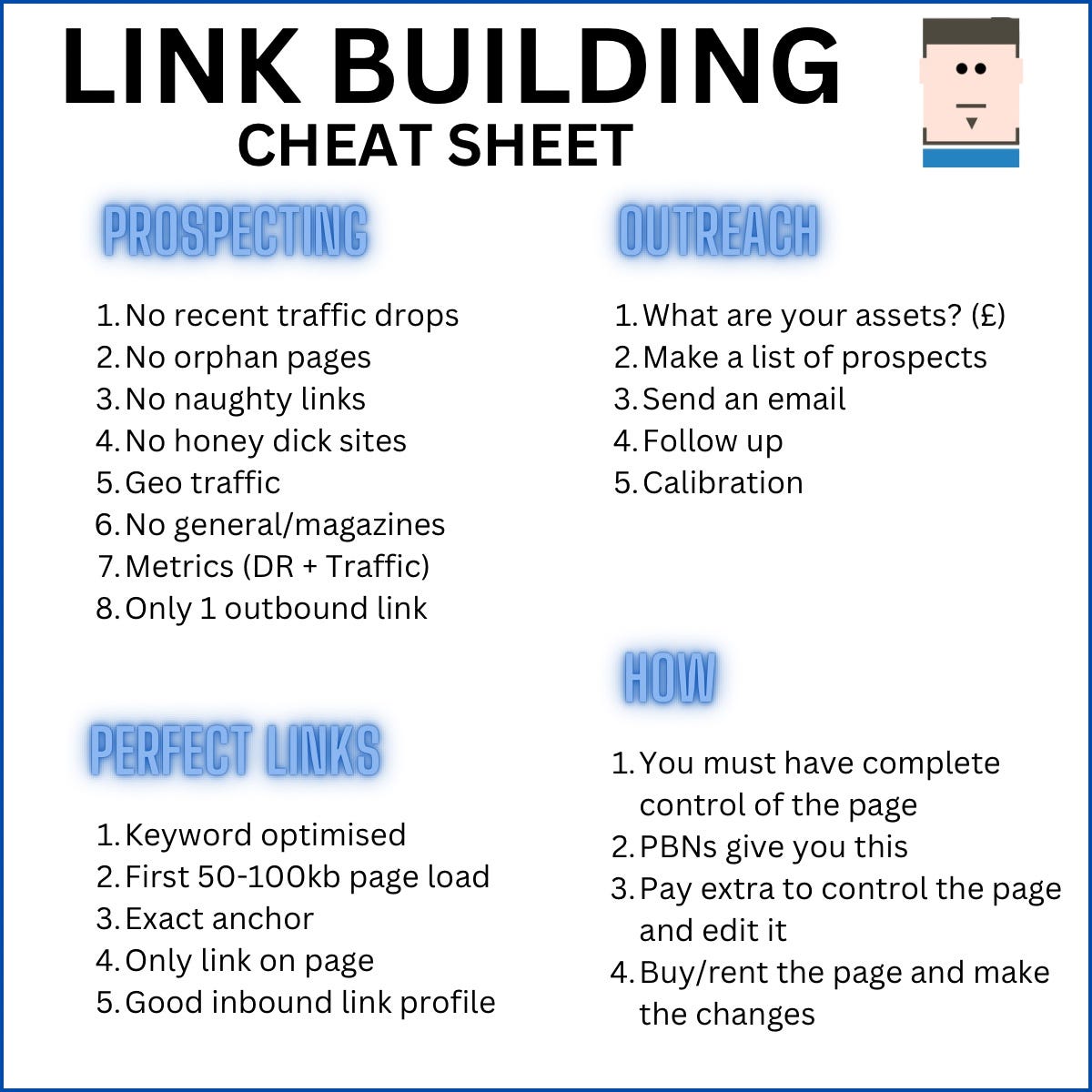 Your Link Building Cheat Sheet | by Dan Ray | May, 2024 | Medium