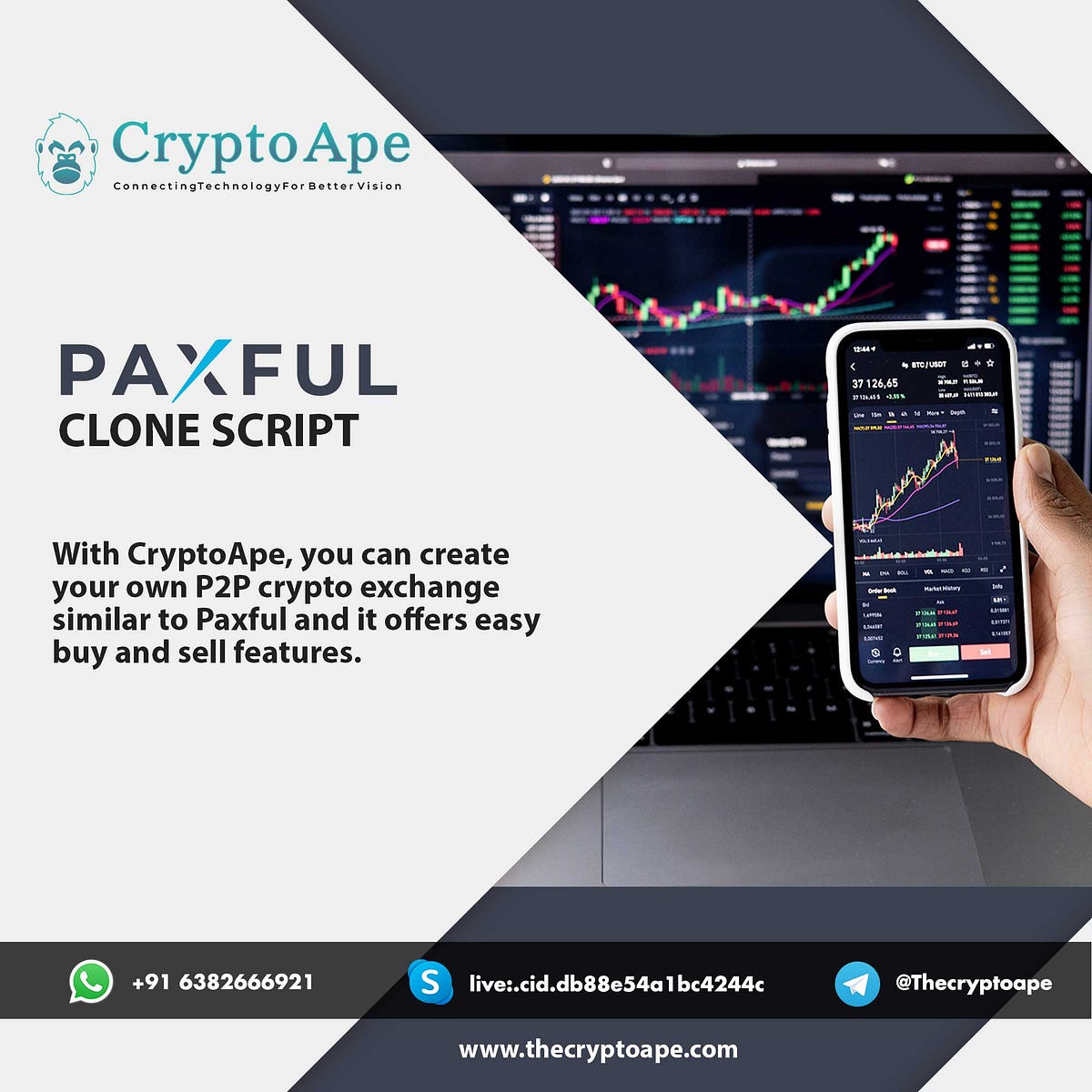 An easy steps to kick-start your p2p crypto exchange | by Crypto Ape ...