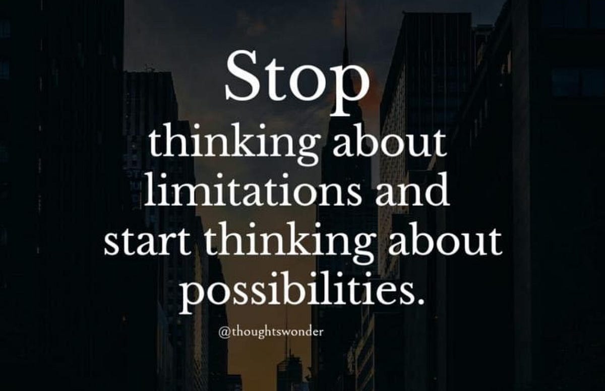 Think Possible. | by John Oluwagbemiga | Medium