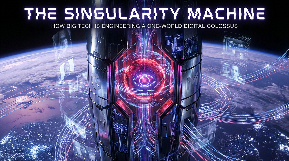 THE SINGULARITY MACHINE. How Big Tech Is Engineering a One-World… | by ...