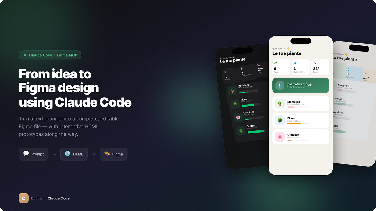 From Claude Code to a complete Figma design 🚀 | by Piero Silvestri 💻 🚀 ...