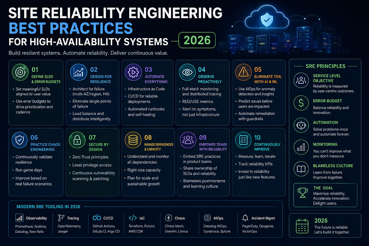 Site Reliability Engineering Best Practices for High-Availability ...