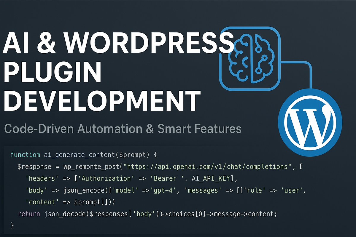 og🚀 How AI Is Transforming WordPress Plugin Development (With Code Examples) | by Hasna NOUINI ...