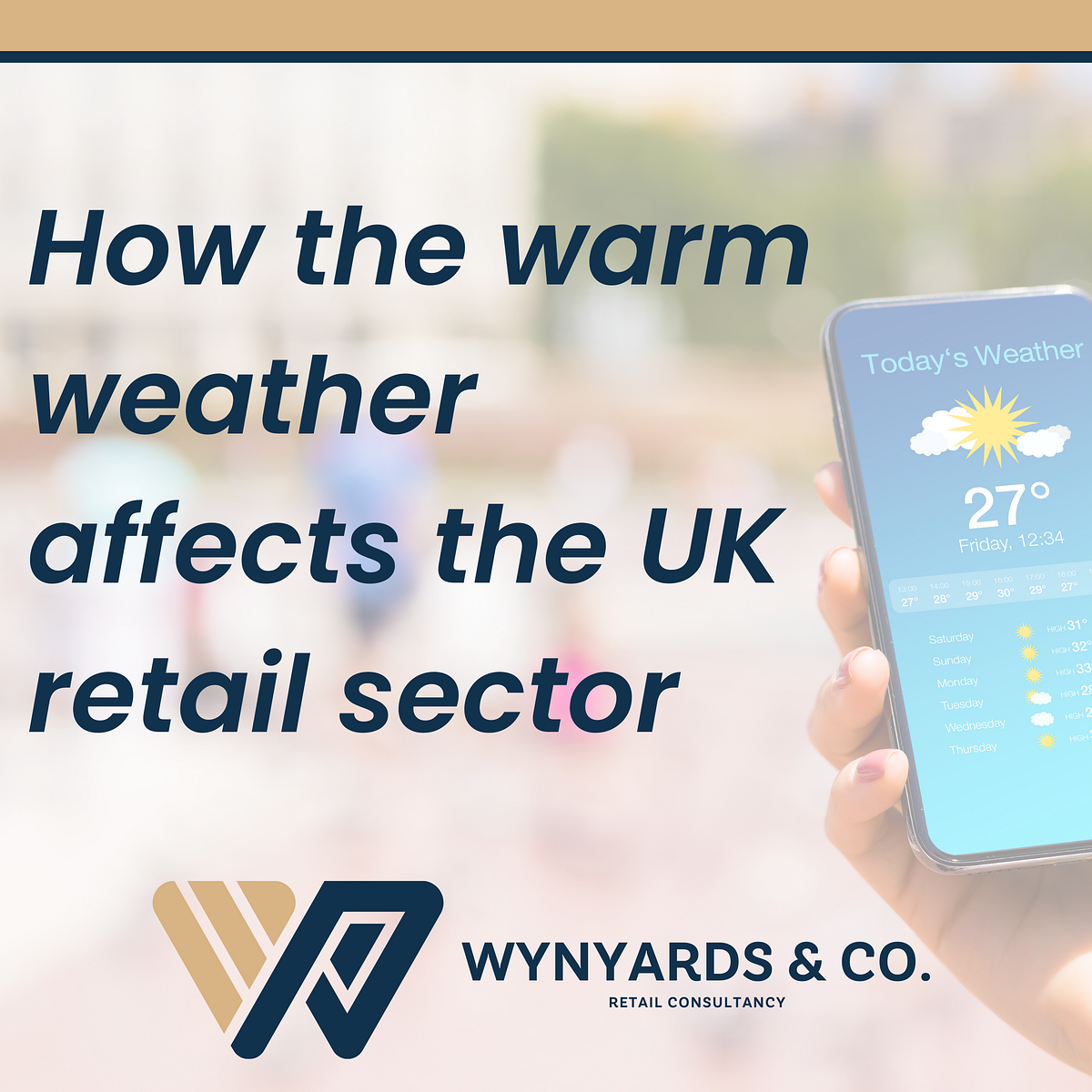 How the warm weather affects the UK retail sector | by Wynyards & Co ...