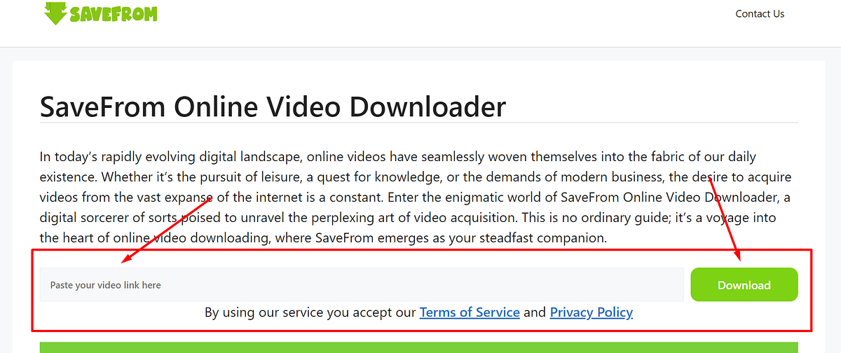 Can I trust SaveFrom.sbs? Things to Consider Before Using SaveFrom | by ...