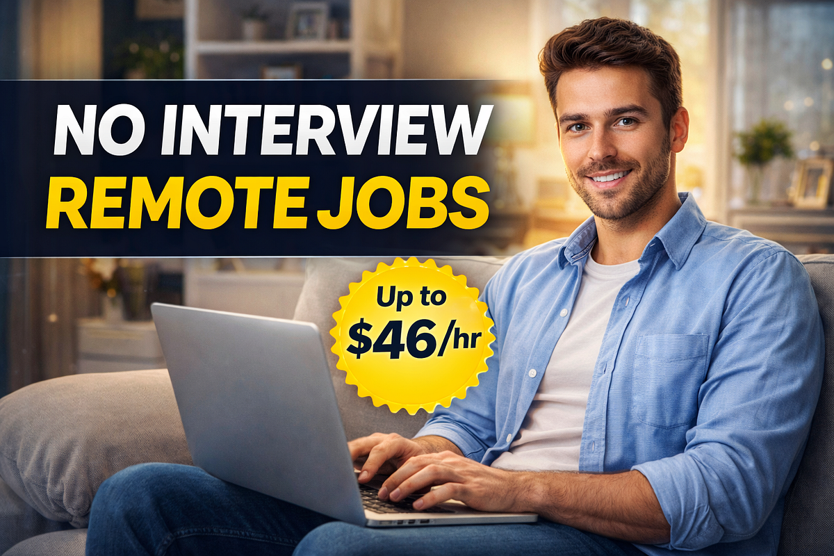 5 Remote Jobs You Can Start Without an Interview . | by MrBeast🌟🌟 ...