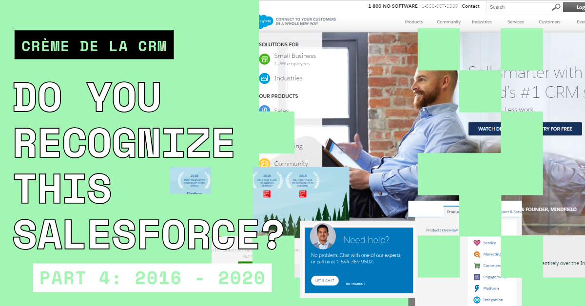 Do You Recognize This Salesforce By Chris Stegall Creme De La Crm
