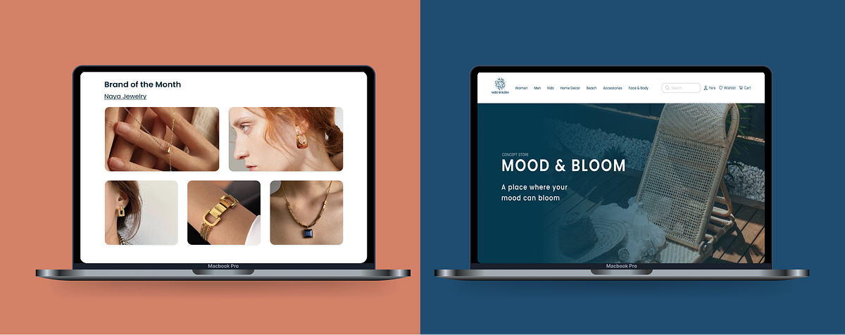 UX Case Study: A website for Mood & Bloom concept store | by Rahaf Husain | Oct, 2023 | Medium
