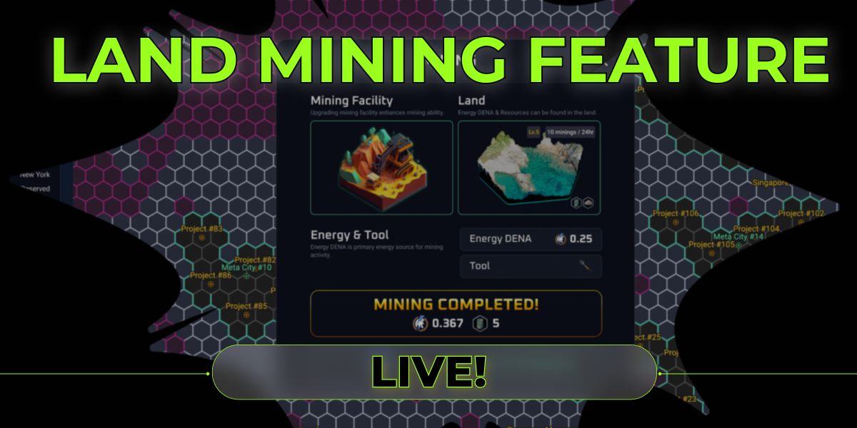 Land Mining Feature LIVE - DeNations - Medium