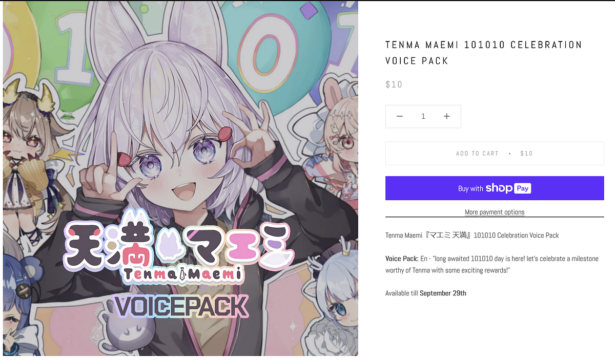 Review: Cucumber-Eating Voice Pack by Tenma Maemi | by InfiniteEel ...