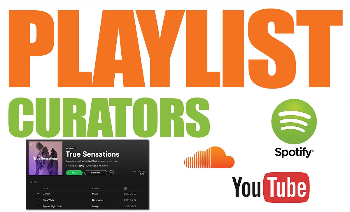 PLAYLIST PITCHING TO CURATORS?. I find it easy to send emails all day ...