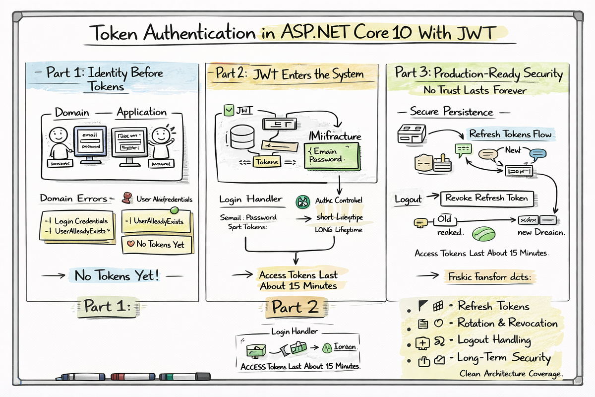 Token Authentication in ASP.NET Core 10 With JWT | by Mori | Python in ...