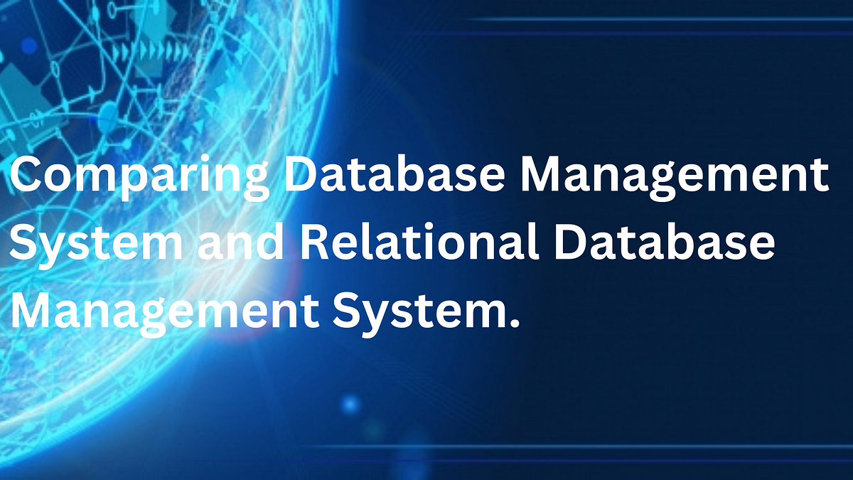 In the world of data, two terms often come up: Database Management ...