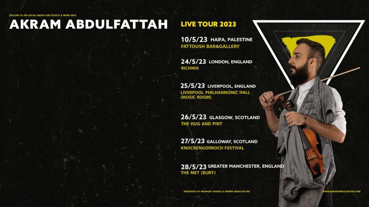 Akram Abdulfattah: A Talented Palestinian-American Violinist and ...
