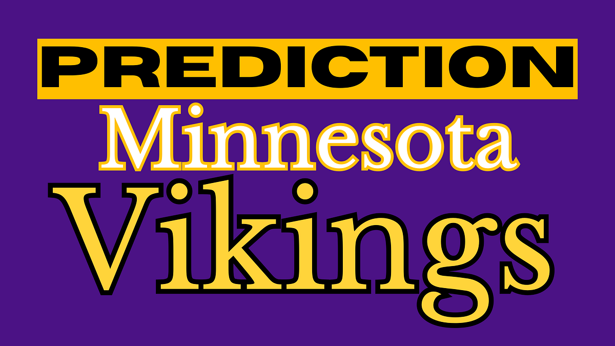 Minnesota Vikings 2025 Prediction | by Kyle Hern | Aug, 2025 | Medium