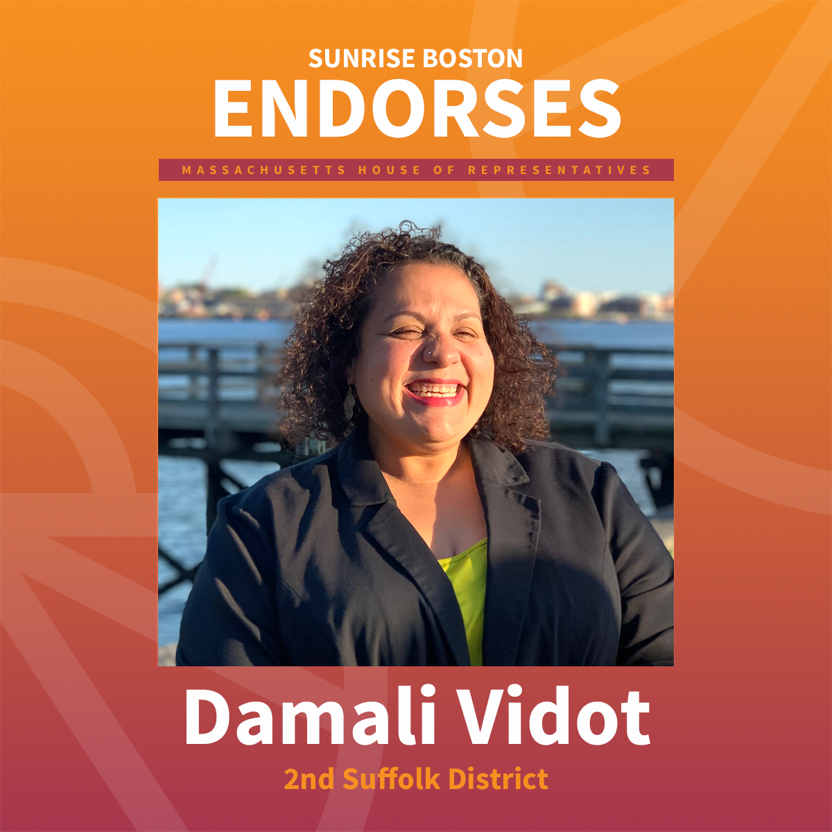 Damali Vidot: Hero of the Mystic River | by Sunrise Movement Boston ...