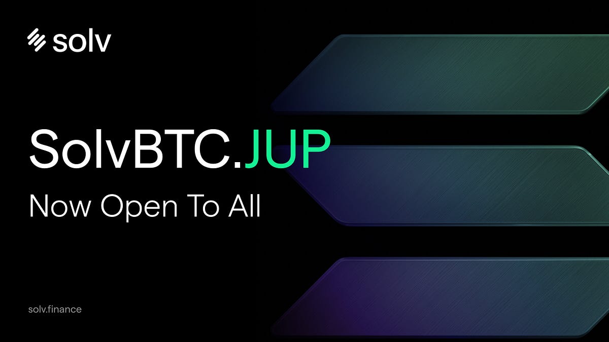 SolvBTC.JUP Is Now Open to Everyone – No KYC Needed | by Ndifreke Bassey | Apr, 2025 | Medium