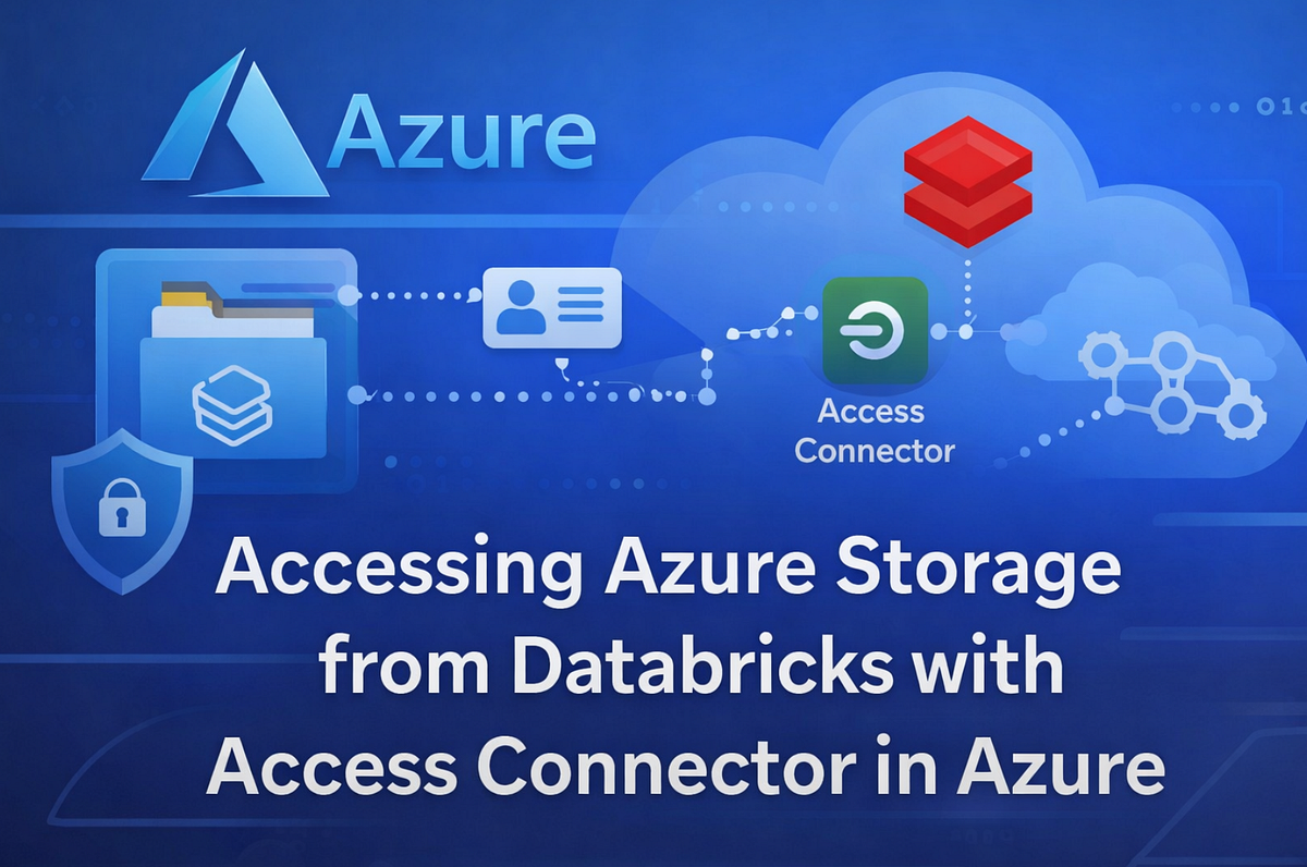 Accessing Azure Storage from Databricks with Access Connector in Azure ...