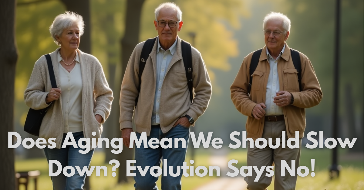 Does Aging Mean We Should Slow Down? Evolution Says No! | by Emma ...
