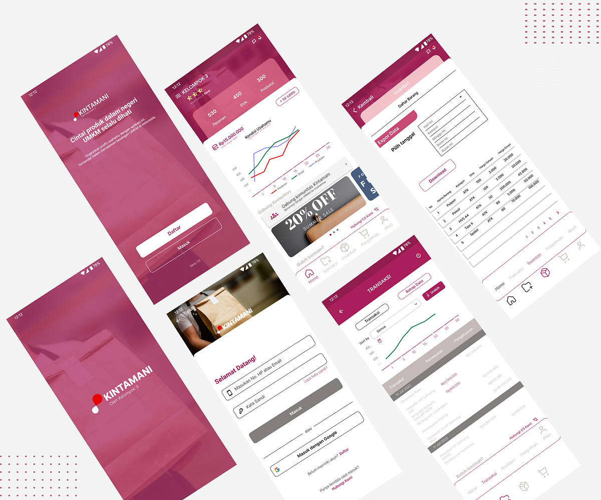 UX-Case Study: Kintamani Apps. Disclaimer | by Fajar Maulana | Medium
