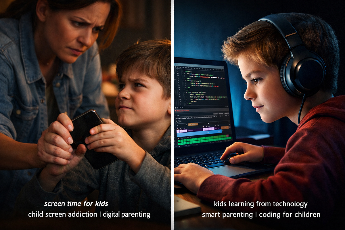 Is Your Child Addicted to Screens or Learning From Them? | by Jabeen ...