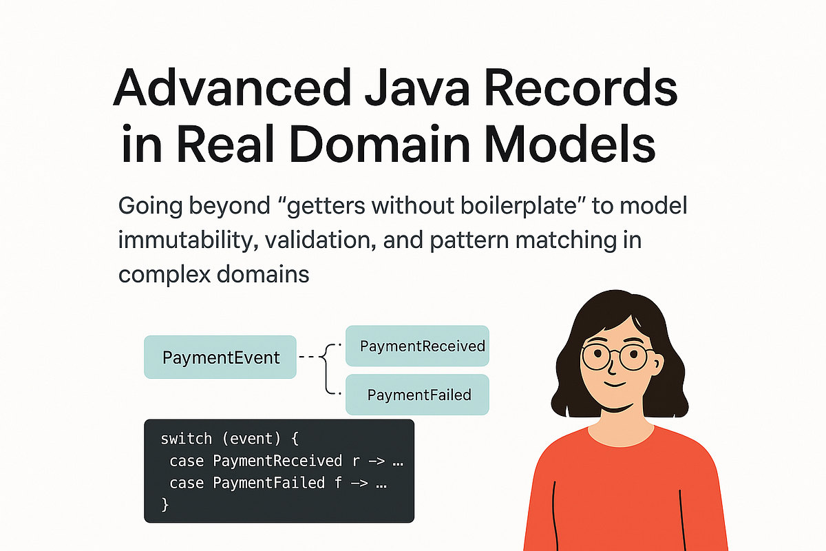 Advanced Java Records in Real Domain Models: Beyond Getters Without Boilerplate | by Gopi C K ...