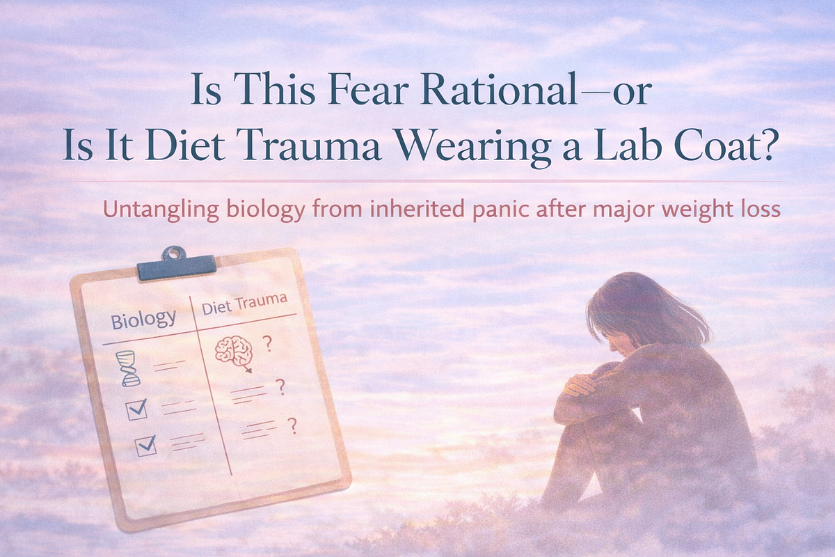 Is This Fear Rational—or Is It Diet Trauma Wearing a Lab Coat? | by ...