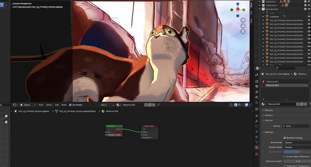 The toon shader, environments and camera mapping | by Megan O'Connor | Medium