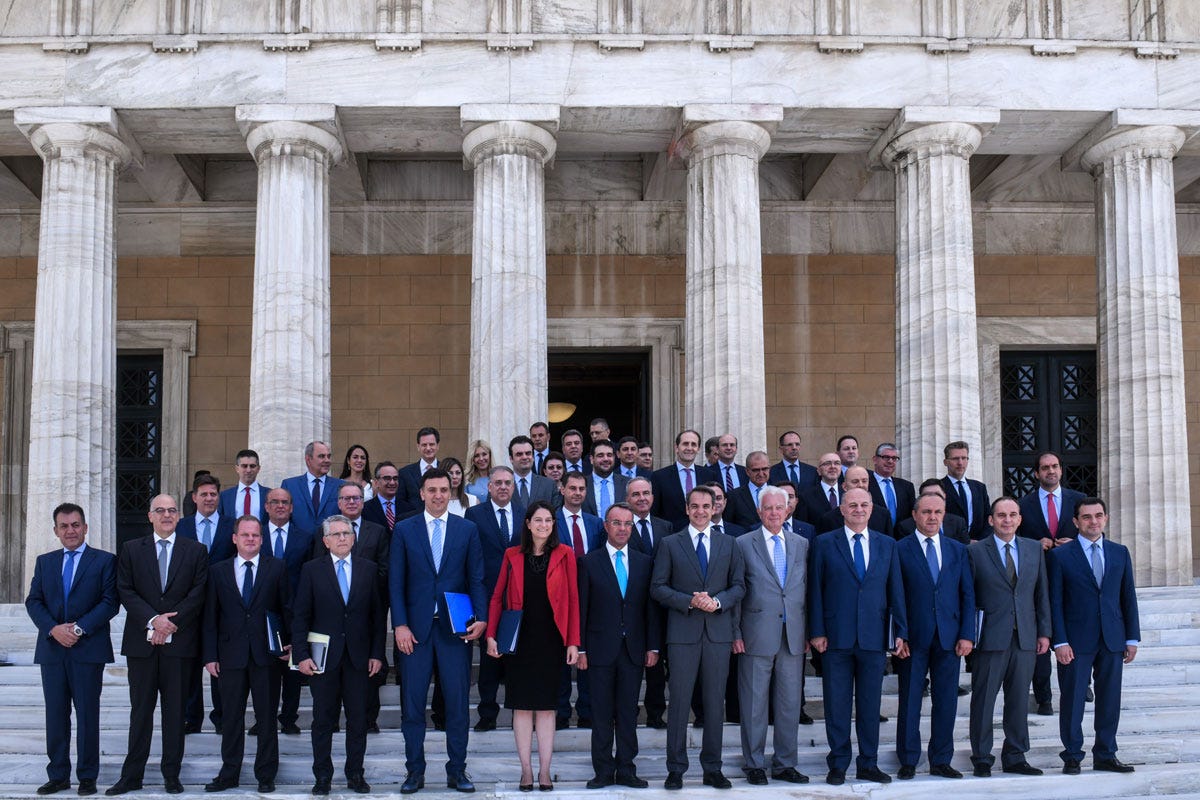The New Greek Government Is Made Out of Dark Blue | by Christos Mouchas ...