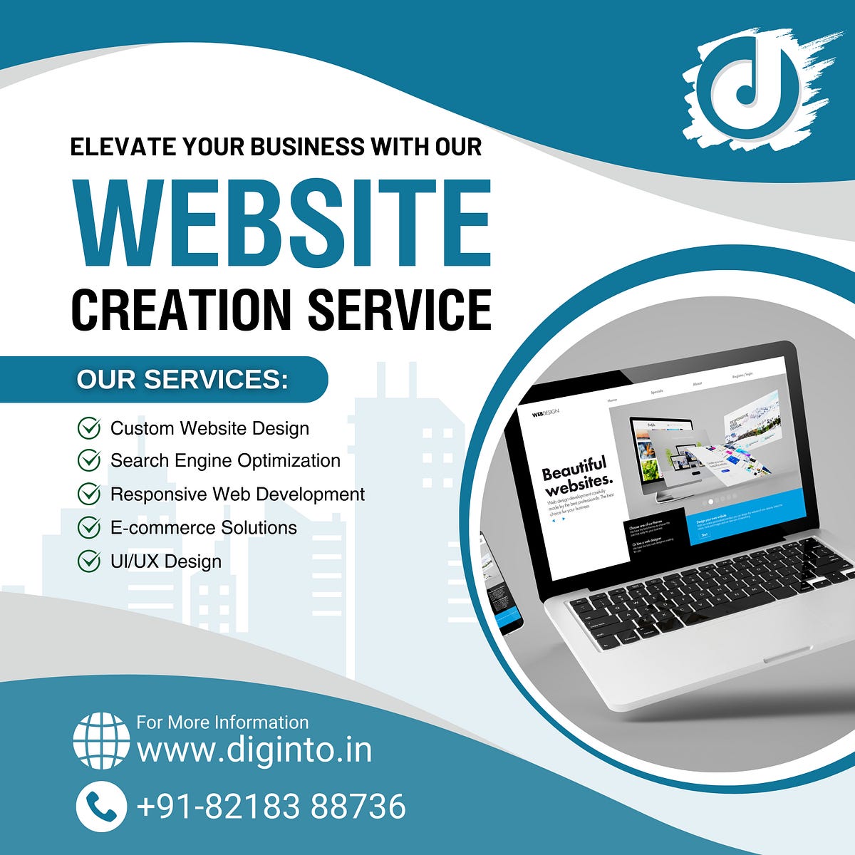 Elevate Your Business With Our Website Creation Service - Diginto Pvt ...