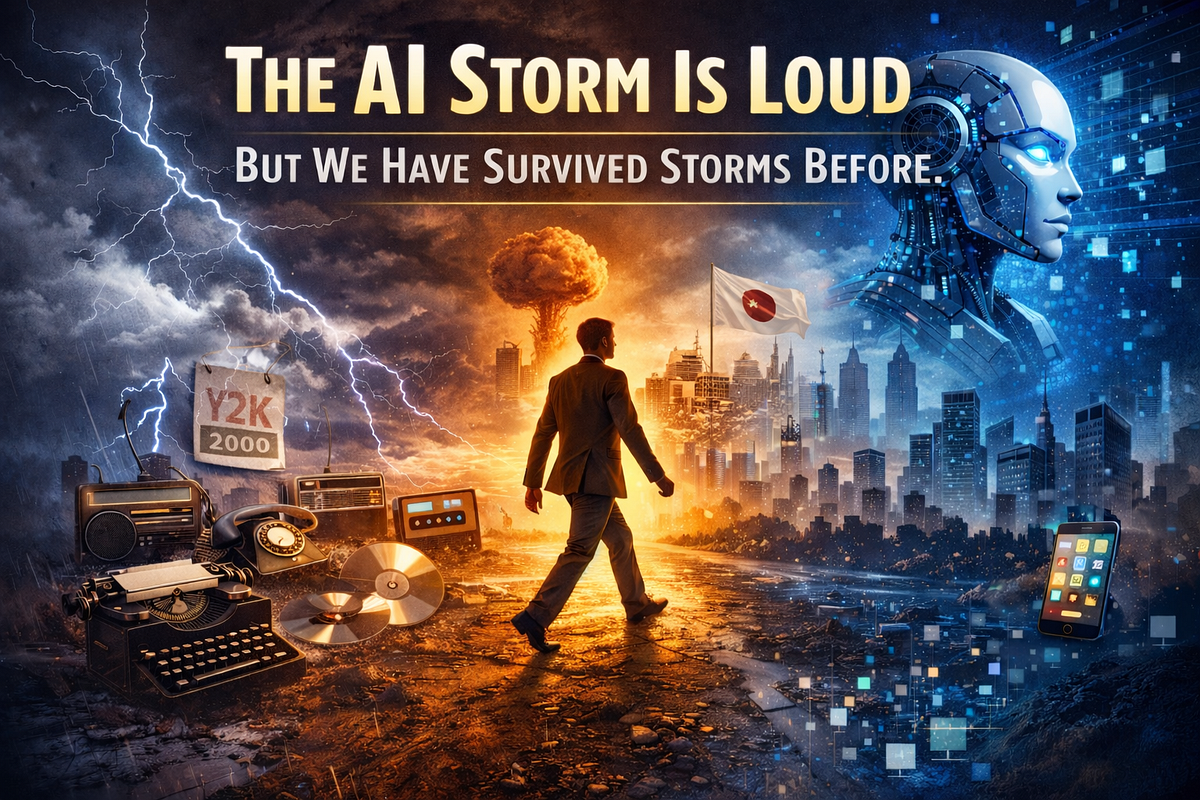 The AI Storm Is Loud. But We Have Survived Storms Before. | by Anoop ...