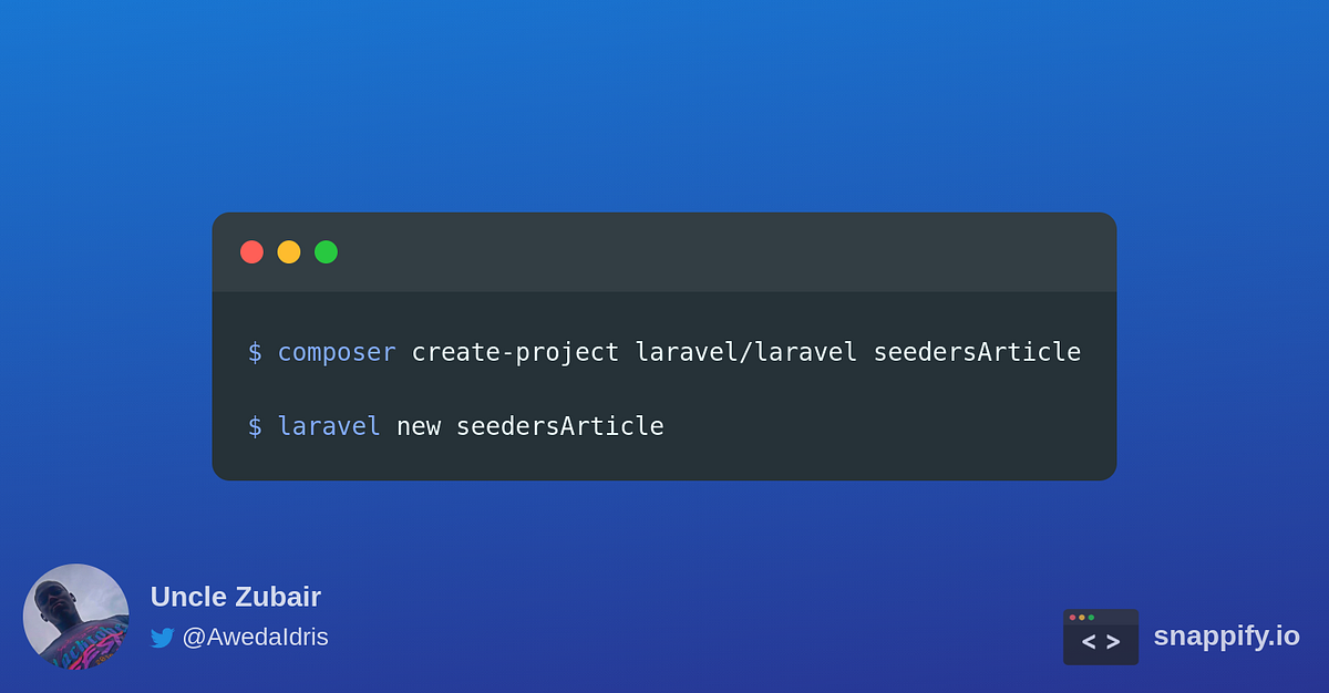 How To Use Model Factories And Database Seeders In Laravel | Nerd For Tech