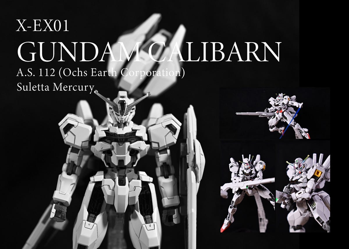 【HG】X-EX01 Gundam Calibarn - 錯．重點 - Medium
