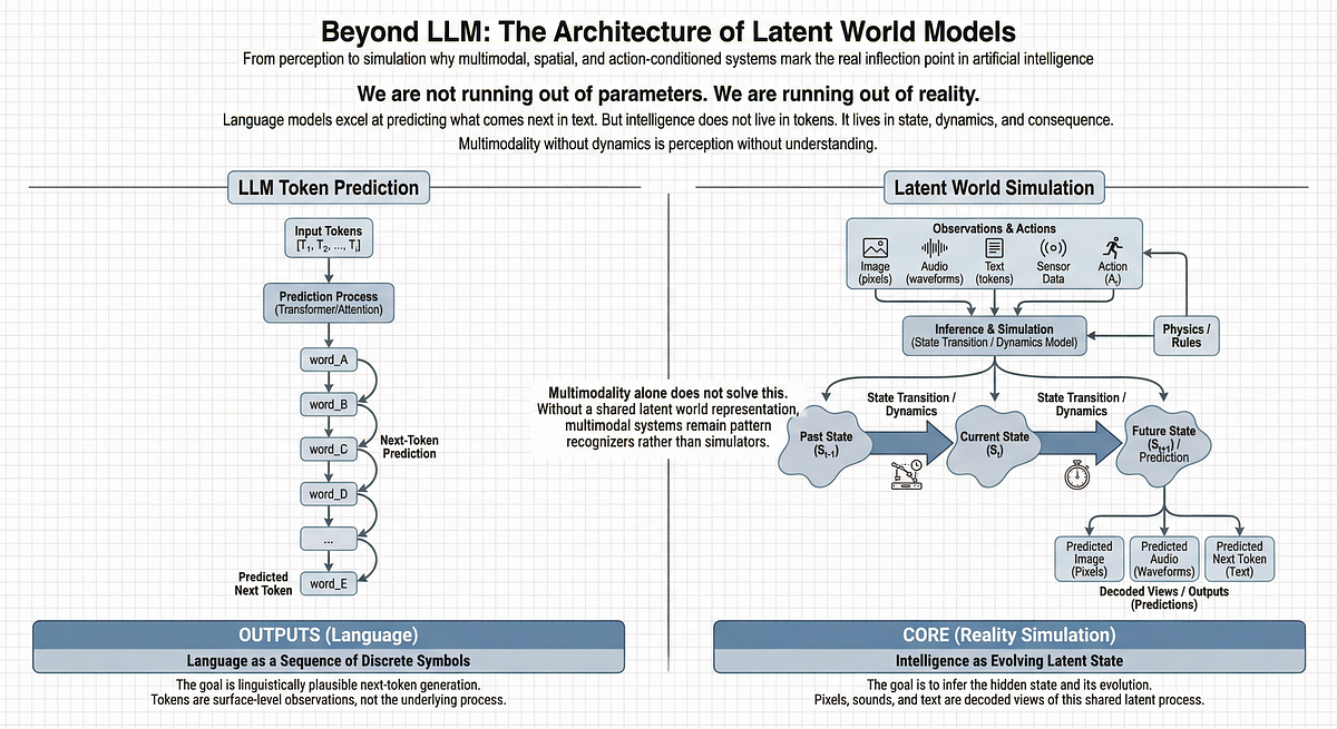 Beyond LLM: The Architecture of Latent World Models | by Adnan Sattar ...