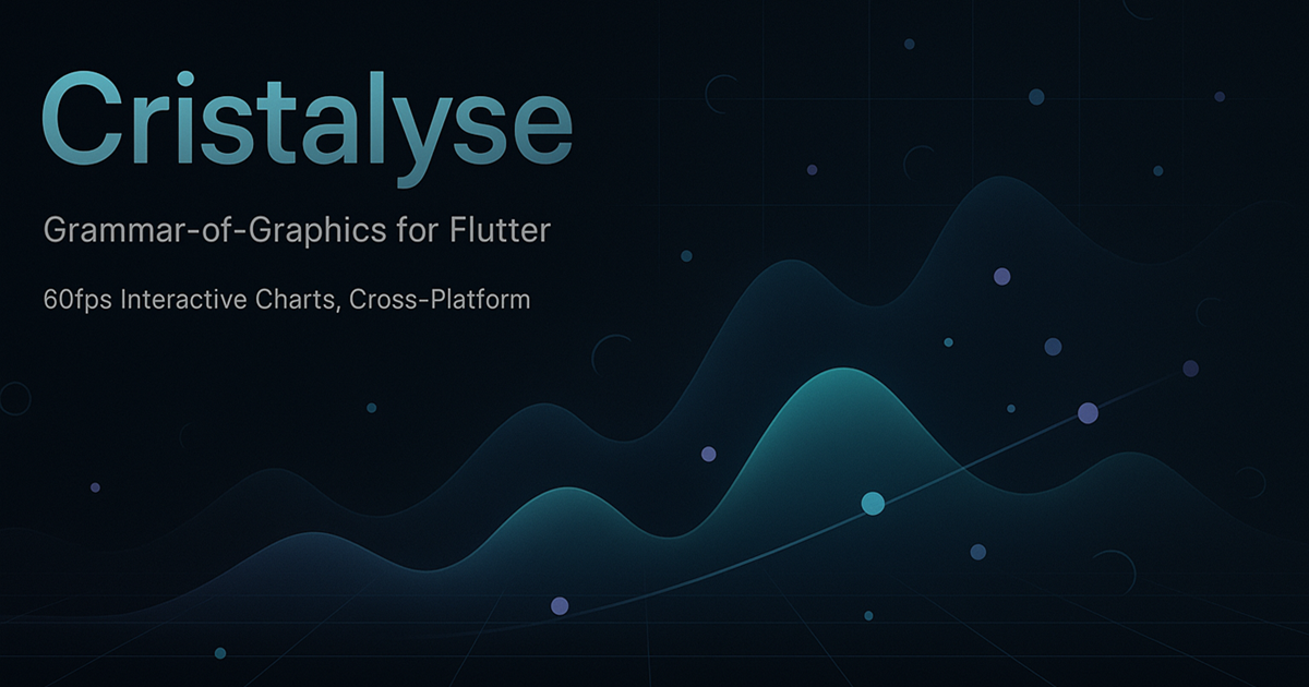 The Complete Flutter Charts Comparison: Why Cristalyse is Leading the ...