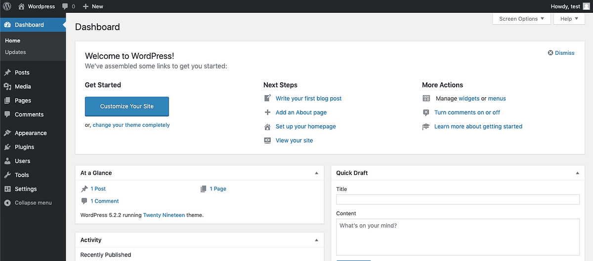 Setting Up Wordpress with LAMP stack on EC2 Instance: AWS Articles | by Kavish Baghel | Medium