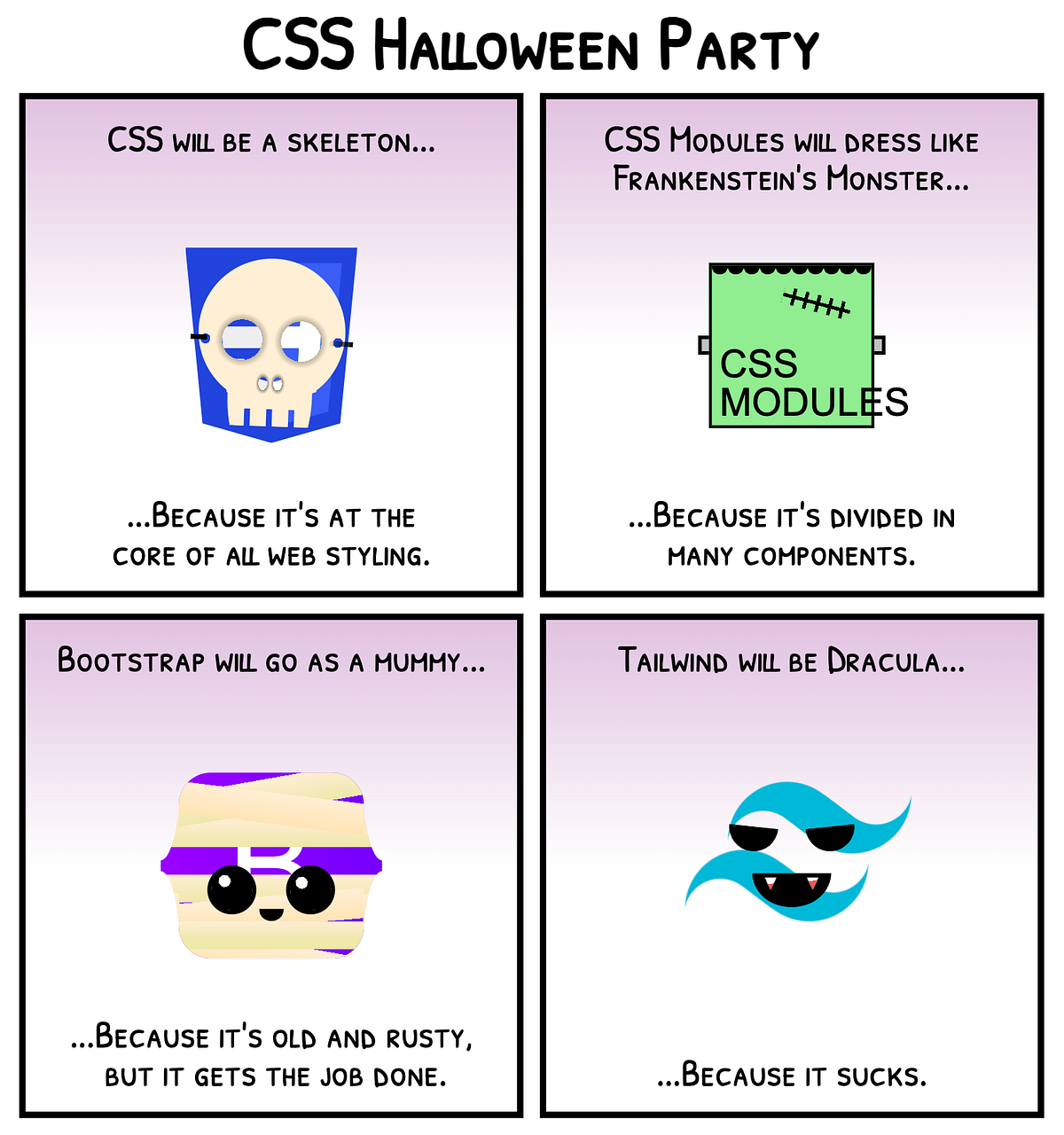 CSS Halloween Costume Party - comi_CSS - Medium