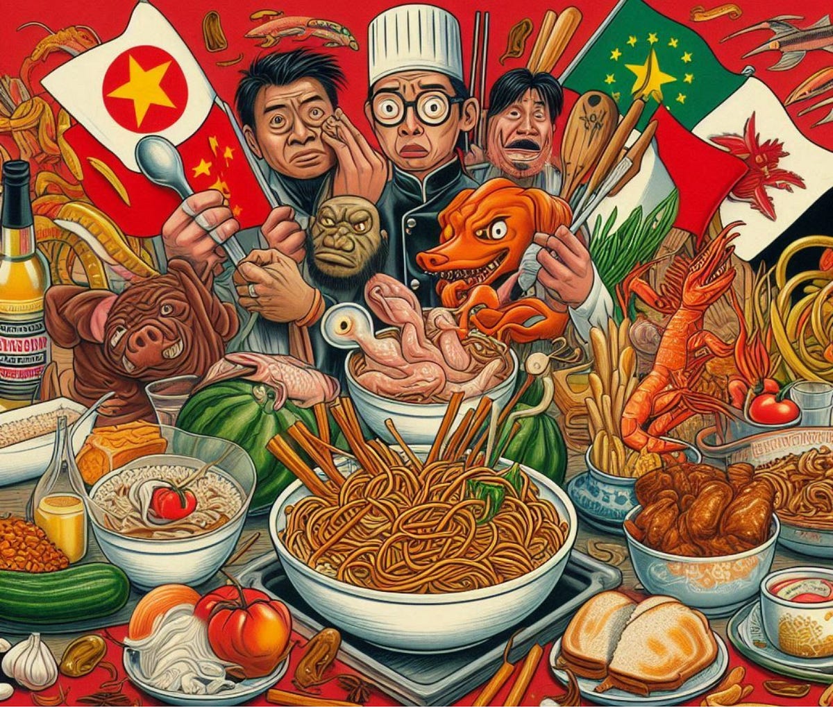 The Comedy of Culinary Confusion: A Satirical Exploration of Food ...