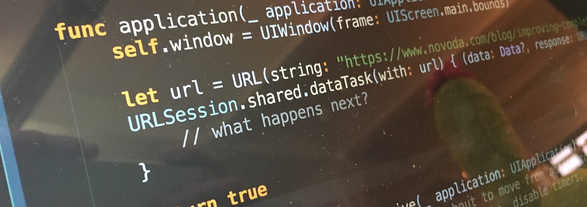 Improving completion blocks in Swift | by Alex Curran | Medium