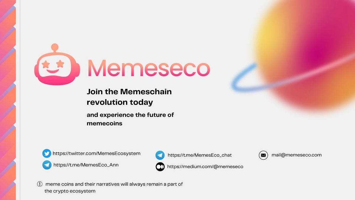Welcome To Memes Ecosystem. The ultimate crypto project for meme… | by ...