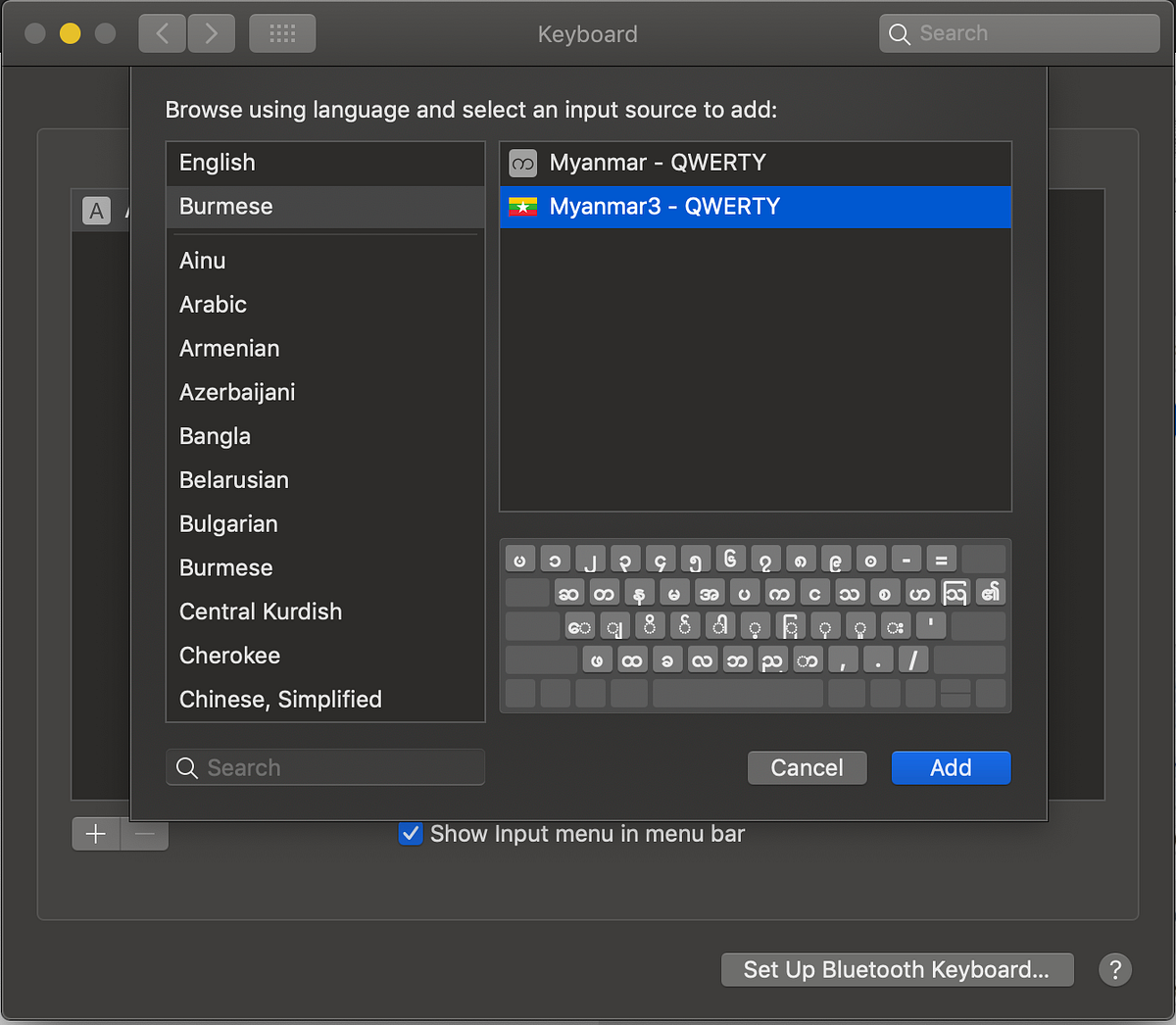 Unicode Font and Keyboard for Mac | by Kyaw Htut | Medium