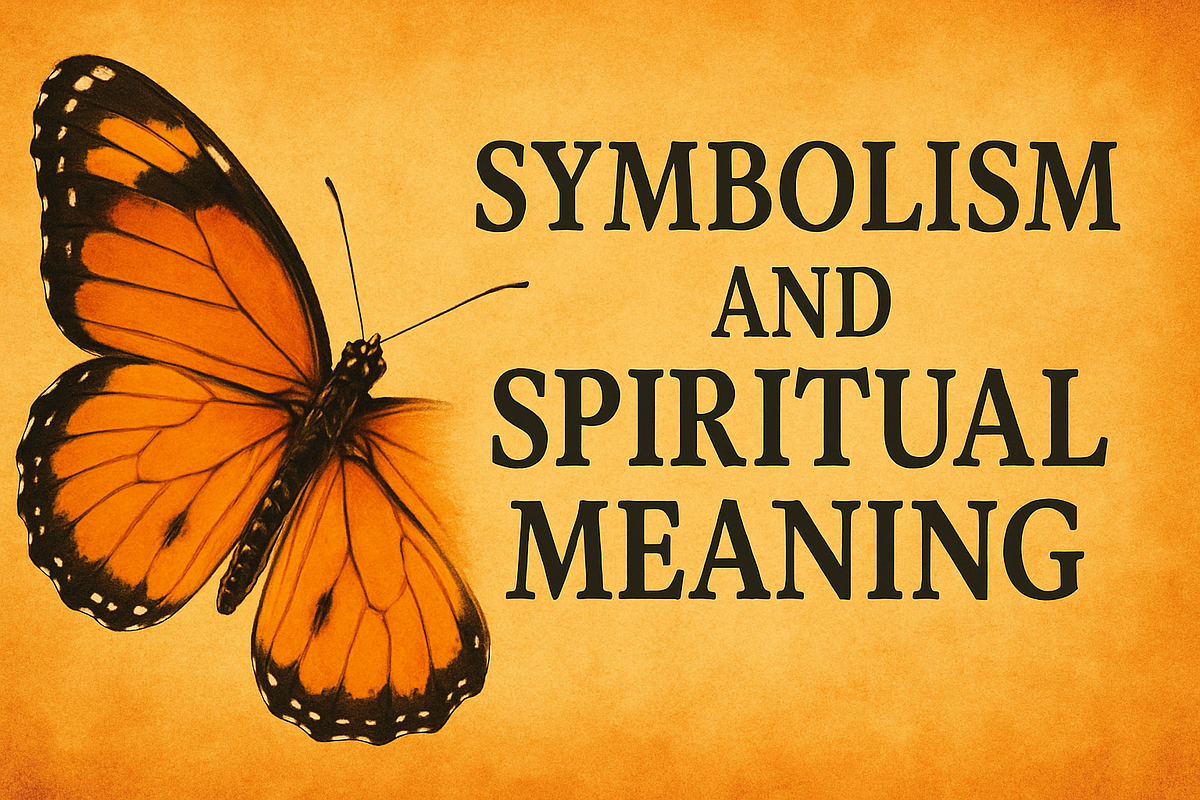 Orange Butterfly Symbolism and Spiritual Meaning | by Reija Sillanpaa ...